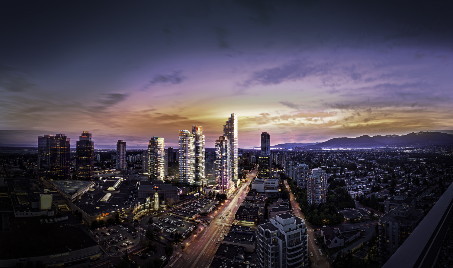 High Rise Architecture | Station Square | Chris Dikeakos Architects, Inc.