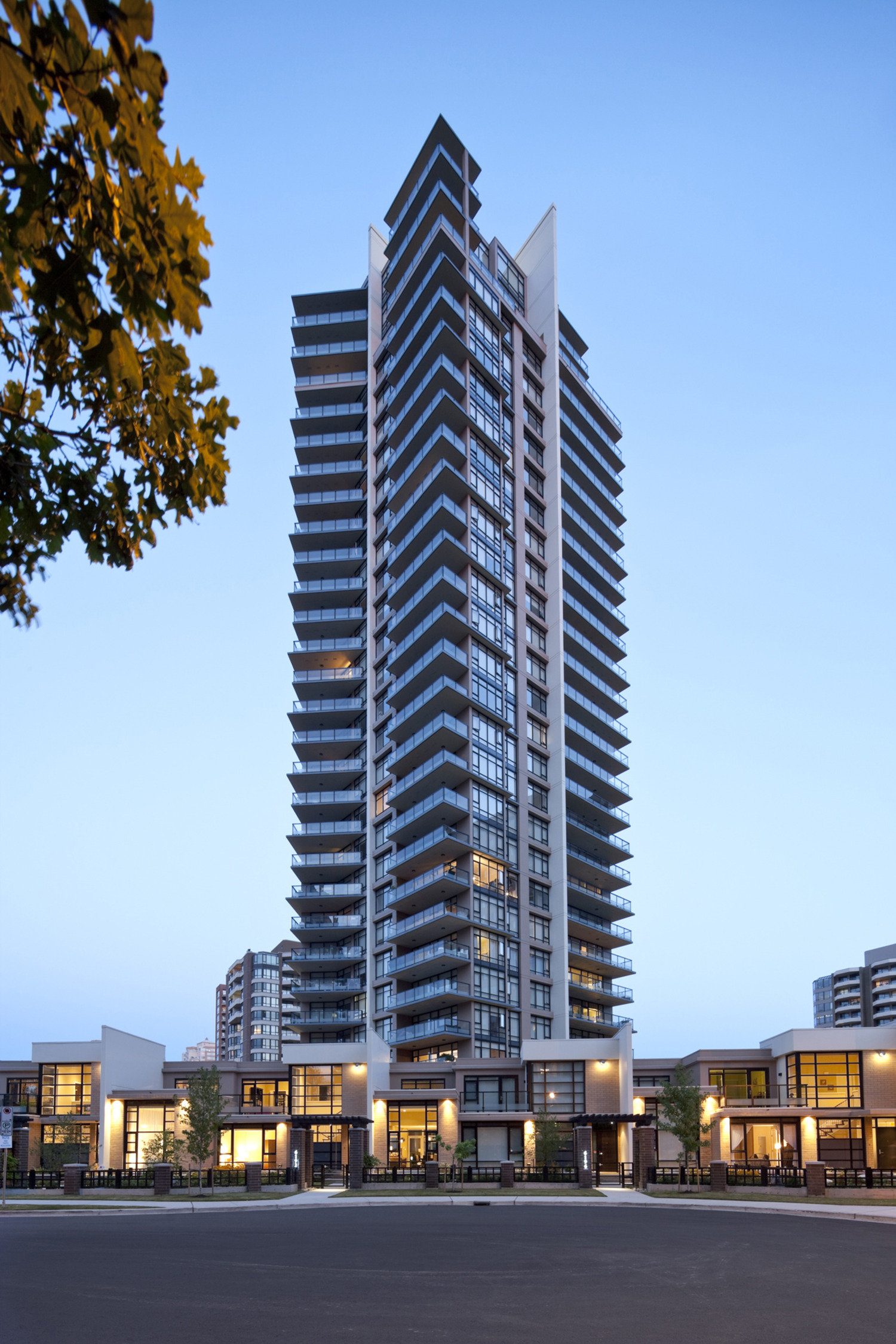 High Rise Architecture | The Jewel 1 & 2 | Chris Dikeakos Architects, Inc.